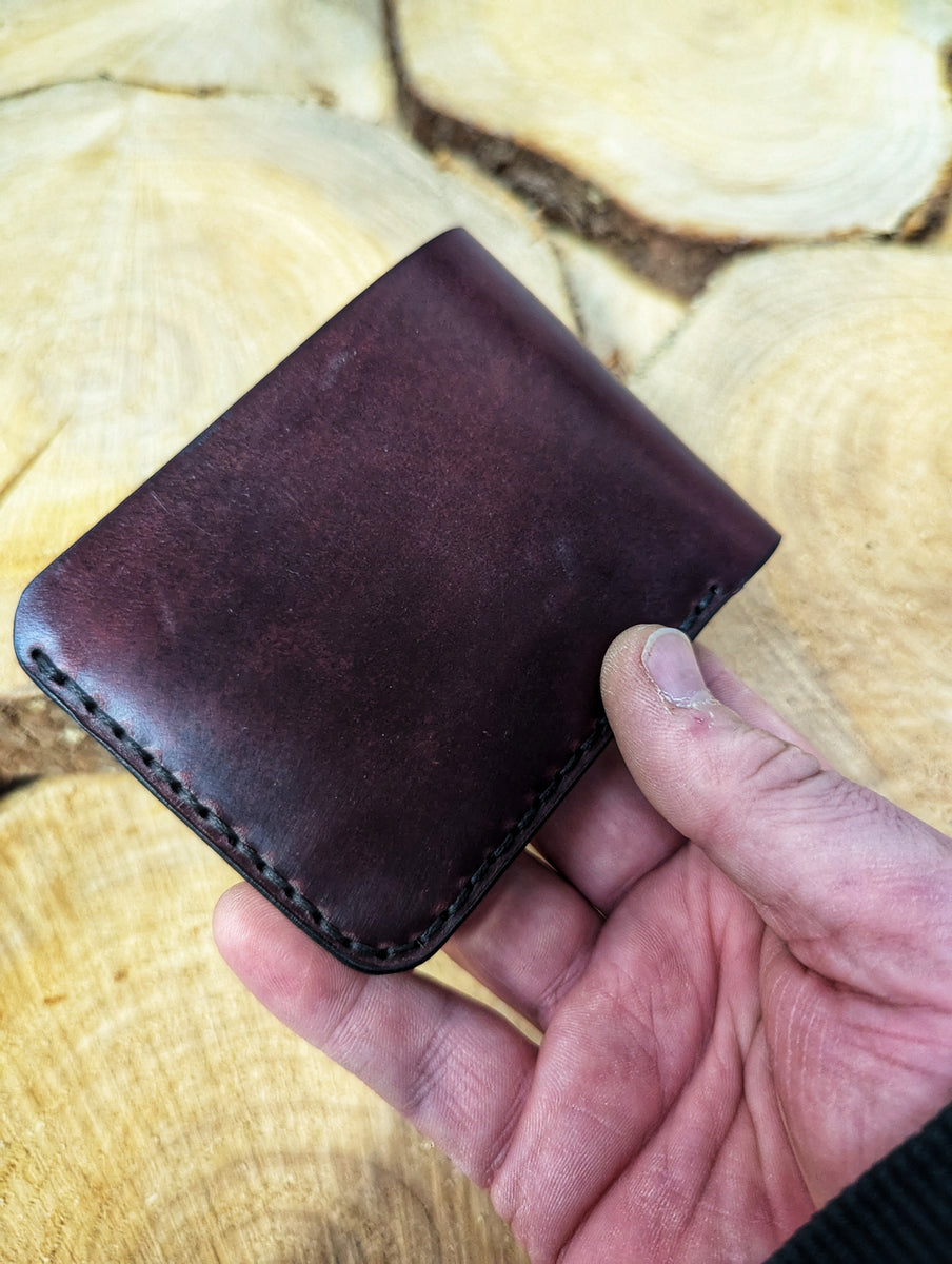 Fight or Die Bi-Fold Wallet Horween – York Knife